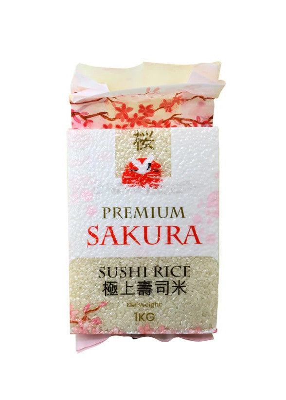 Premium Sakura Sushi Rice 1kg/櫻花極上壽司米 1 kg – Shun Cheong Hong 順昌行